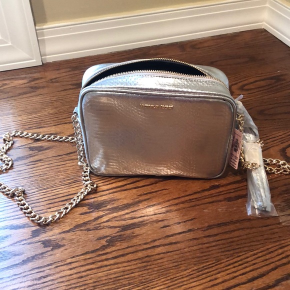 Victoria's Secret | Bags | Victorias Secret Silver Bag | Poshmark